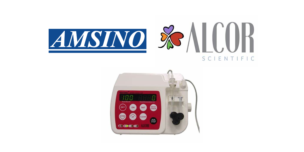 News - Amsino Acquires Enteral Feeding Pump Products from Alcor Scientific